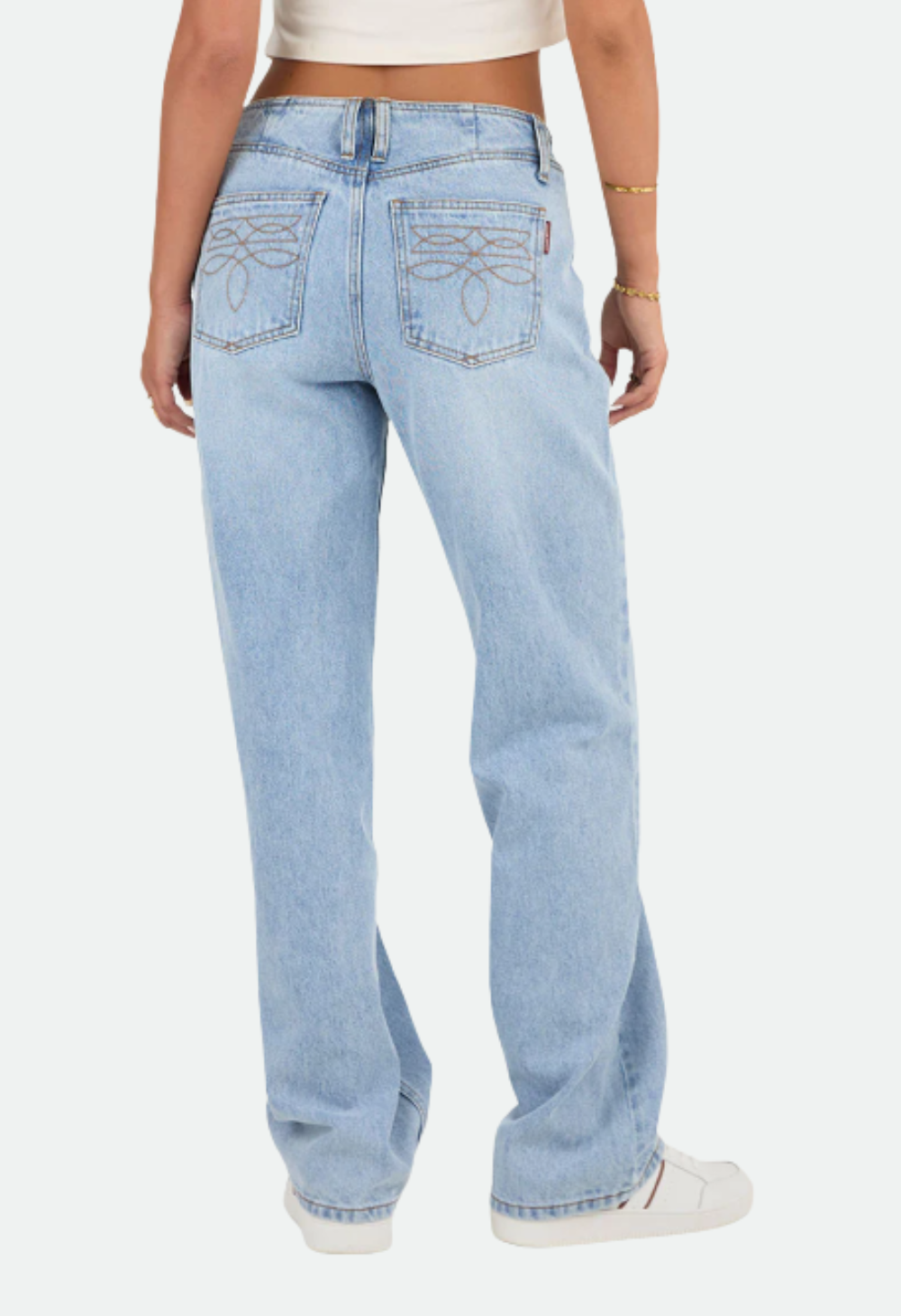 Ringers Western Josephine Low Loose Fit Jean - Light Wash Blue ...
