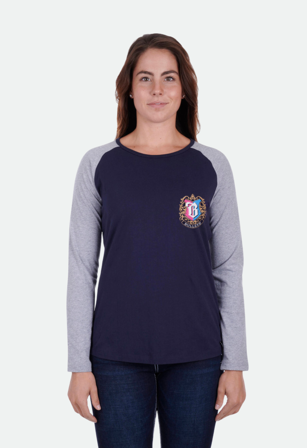 BULLZYE WOMEN'S ROYAL LONG SLEEVE RAGLAN TEE – Lucknow Skin Shop and ...