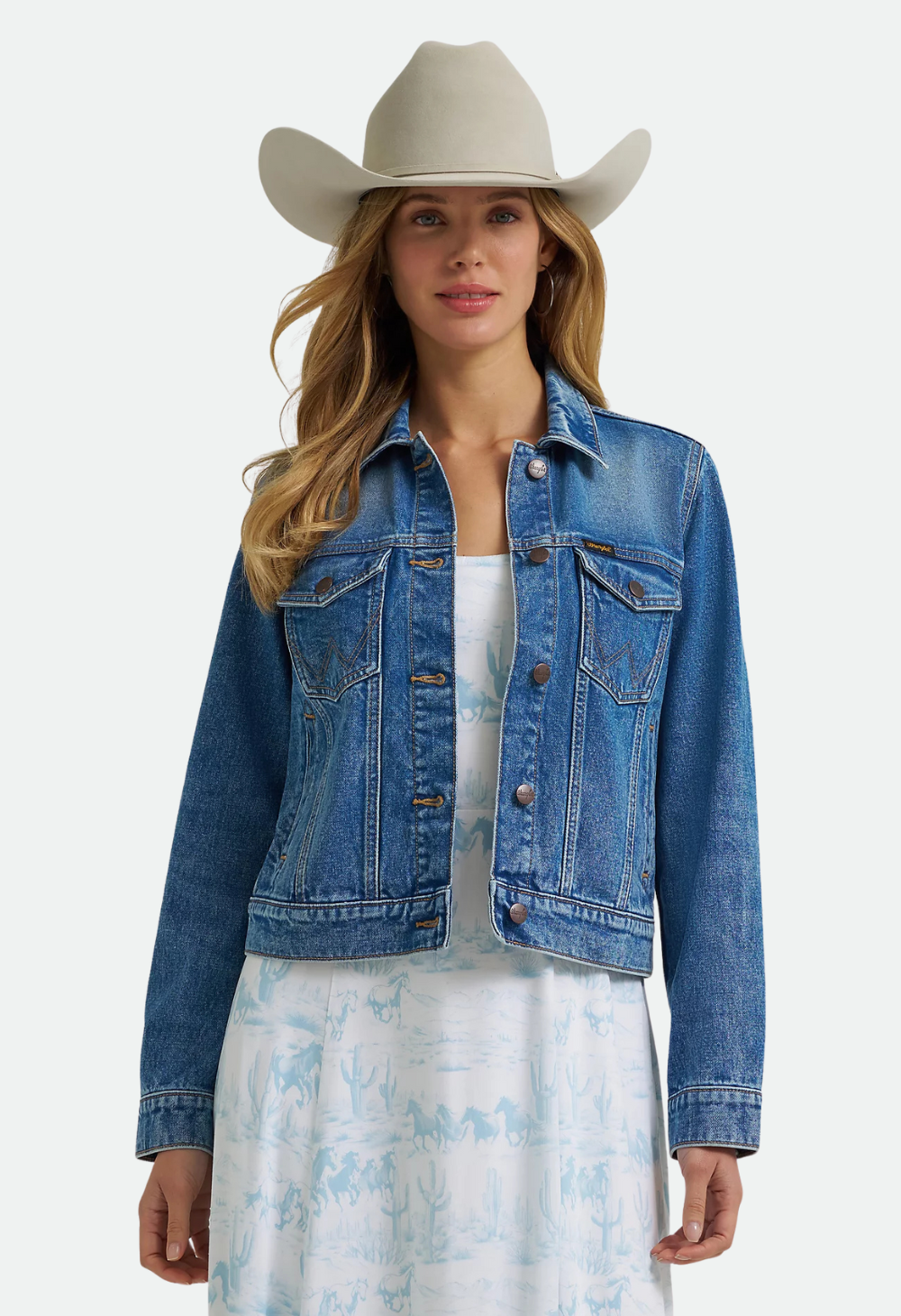 Women's Western Unlined Denim Jacket – Lucknow Skin Shop and Boot Barn