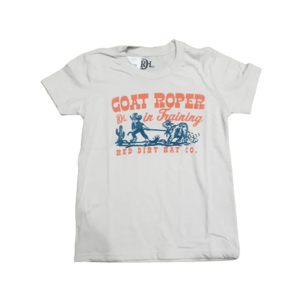 Red Dirt Hat Co. Youth "Goat Roper in Training" T-Shirt – Lucknow Skin ...